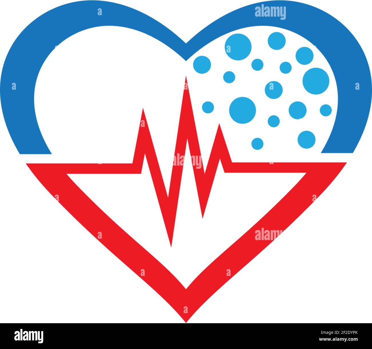 Pulse logo template vector icon illustration design Stock Vector Image ...