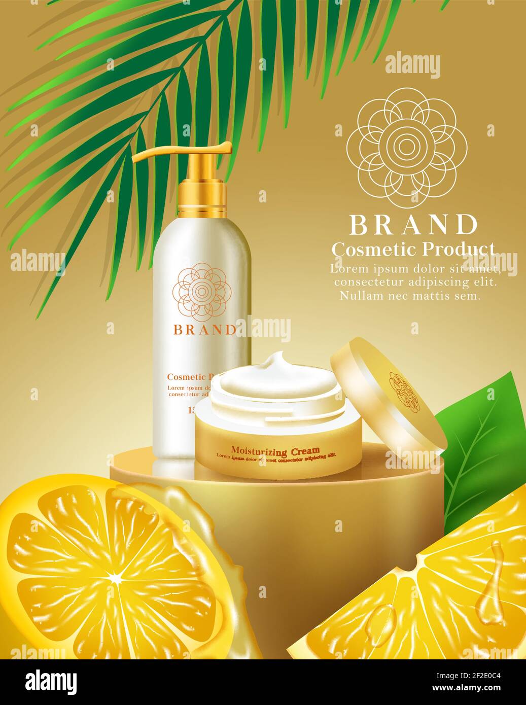 Moisturizing natural Stock Vector Images - Alamy