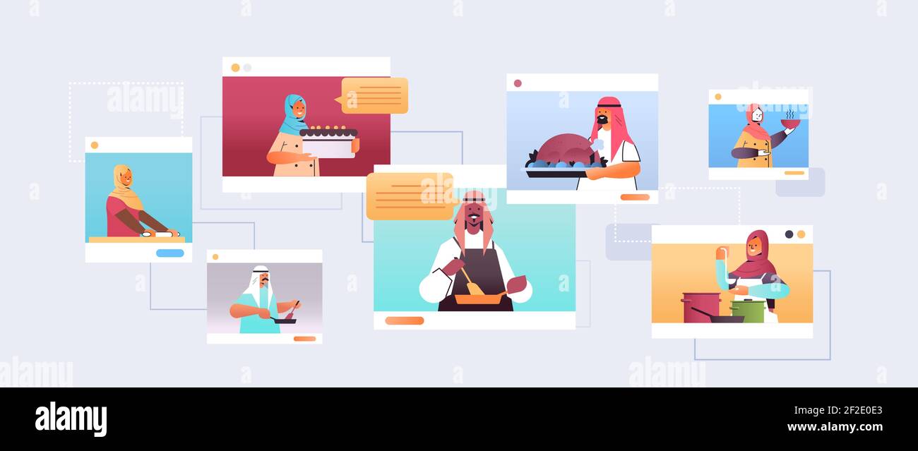 Arabic cooking class Stock Vector Images - Alamy