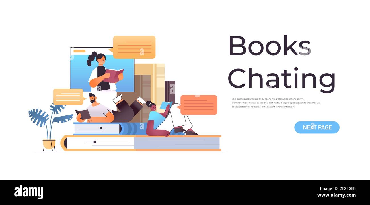 mix race students couple reading and chatting books with female teacher ...