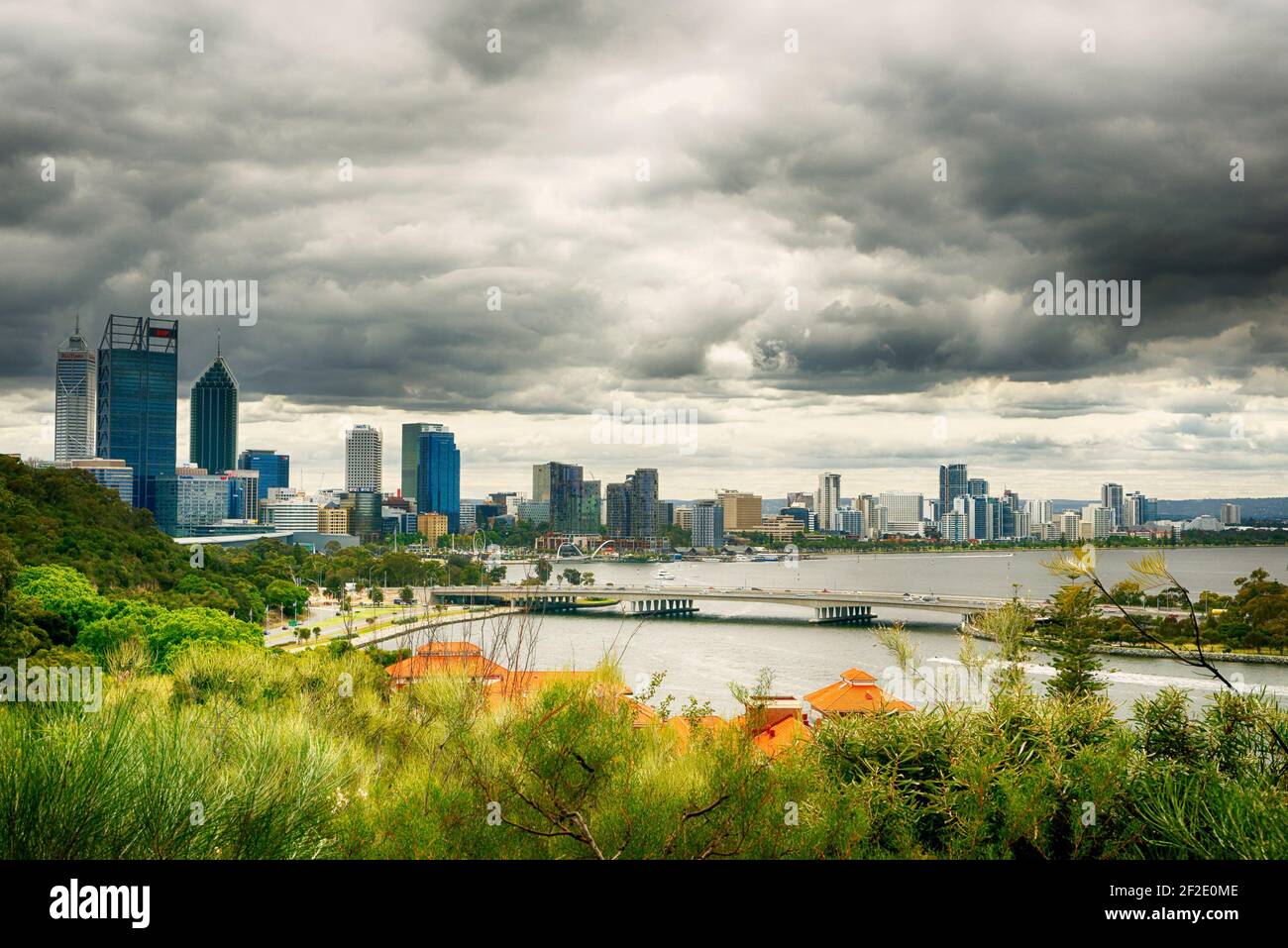 Perth Cityscape (Western Australia Stock Photo - Alamy