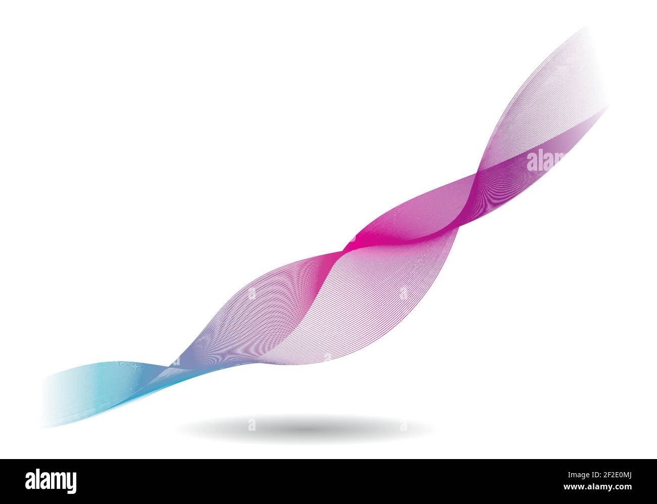 Wave line illustration design Stock Vector Image & Art - Alamy