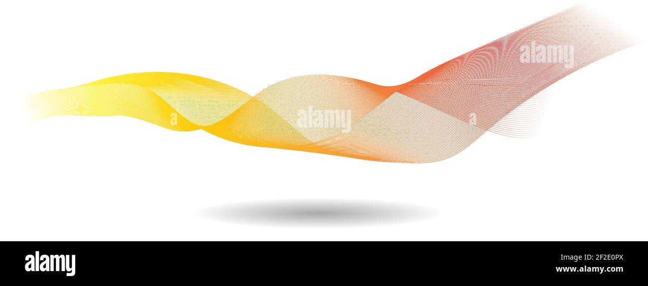 Wave line illustration design Stock Vector Image & Art - Alamy