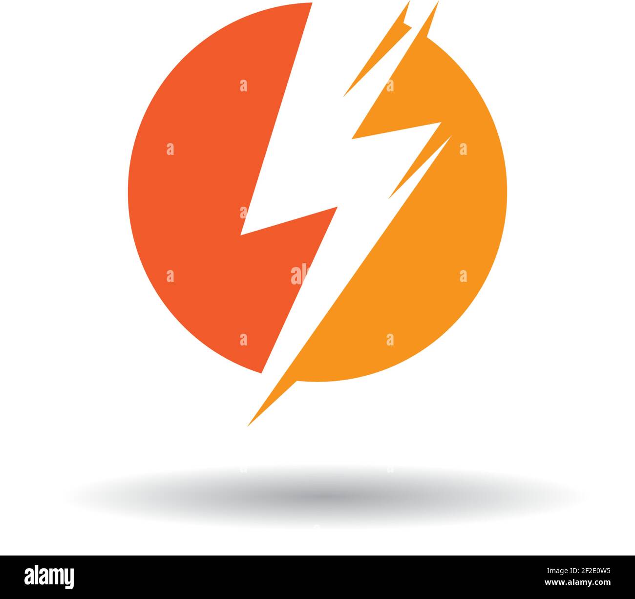 Lightning Logo Template vector icon illustration design Stock Vector ...