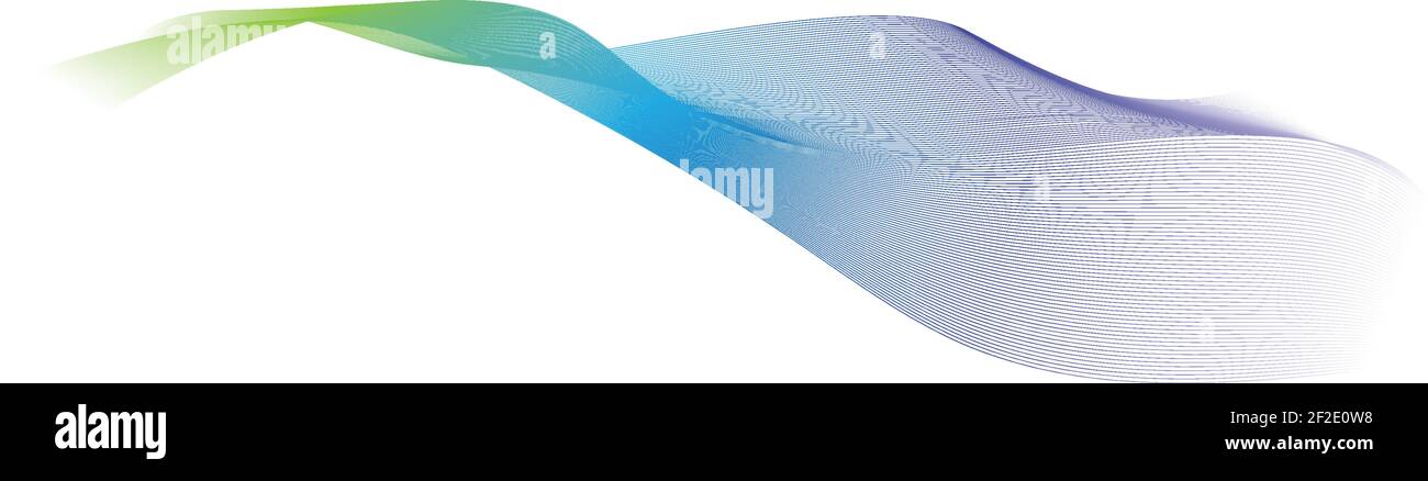 Wave line illustration design Stock Vector Image & Art - Alamy