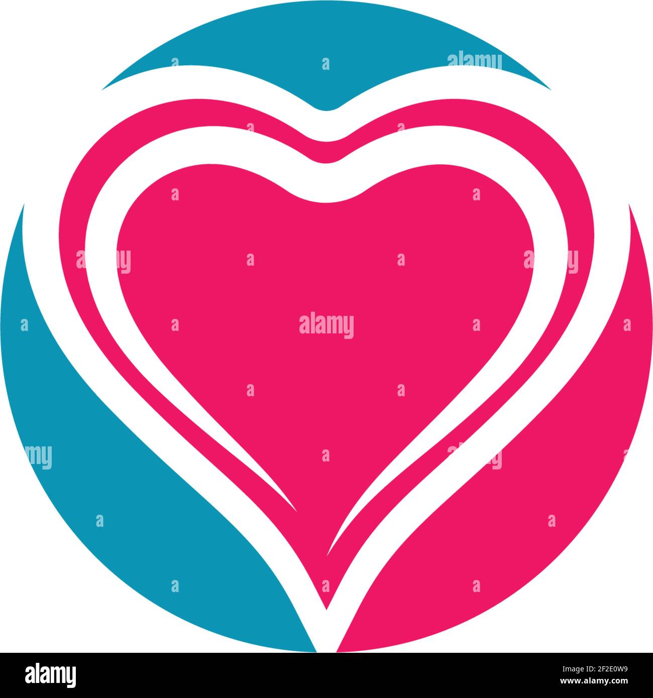 Love logo template symbol icon illustration design Stock Vector Image ...