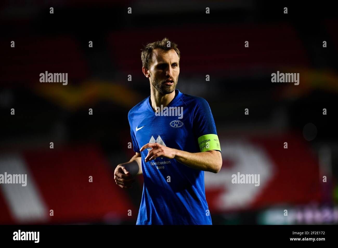 Granada, Spain. 11th Mar, 2021. Molde FK player Magnus Eikrem seen in ...