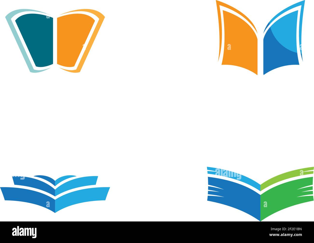 Book logo icon illustration design Stock Vector Image & Art - Alamy