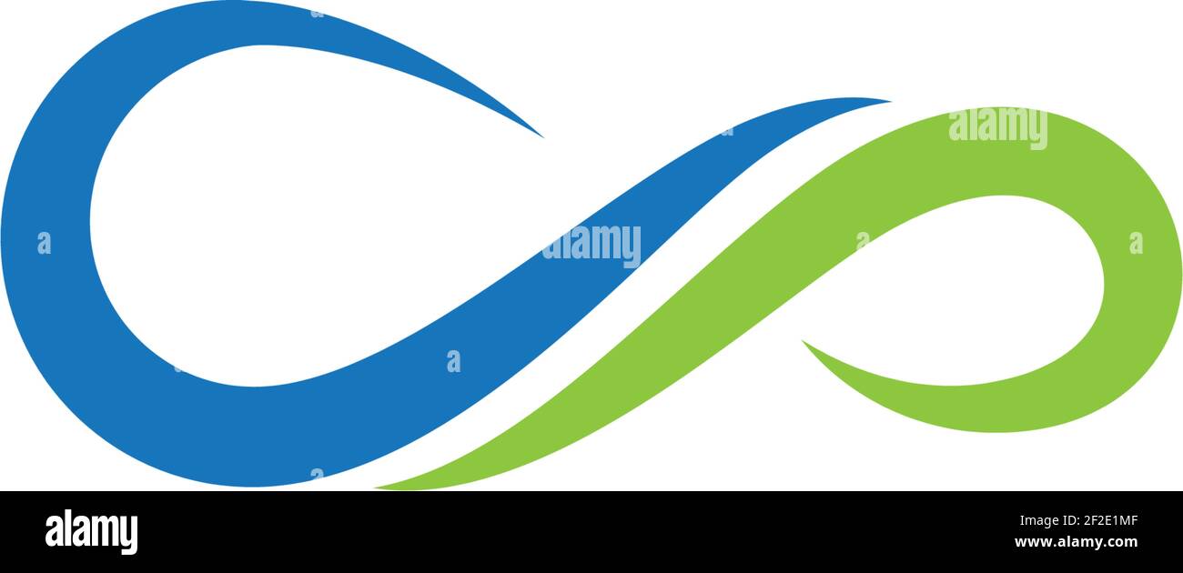 Infinity logo template vector icon illustration design Stock Vector ...