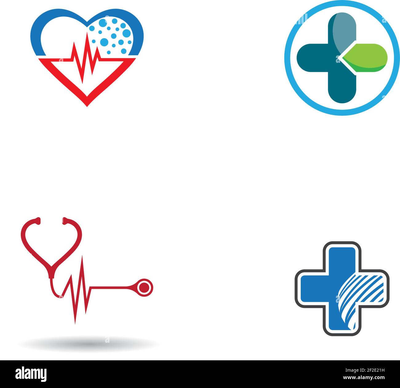 Medical logo template vector icon illustration design Stock Vector ...