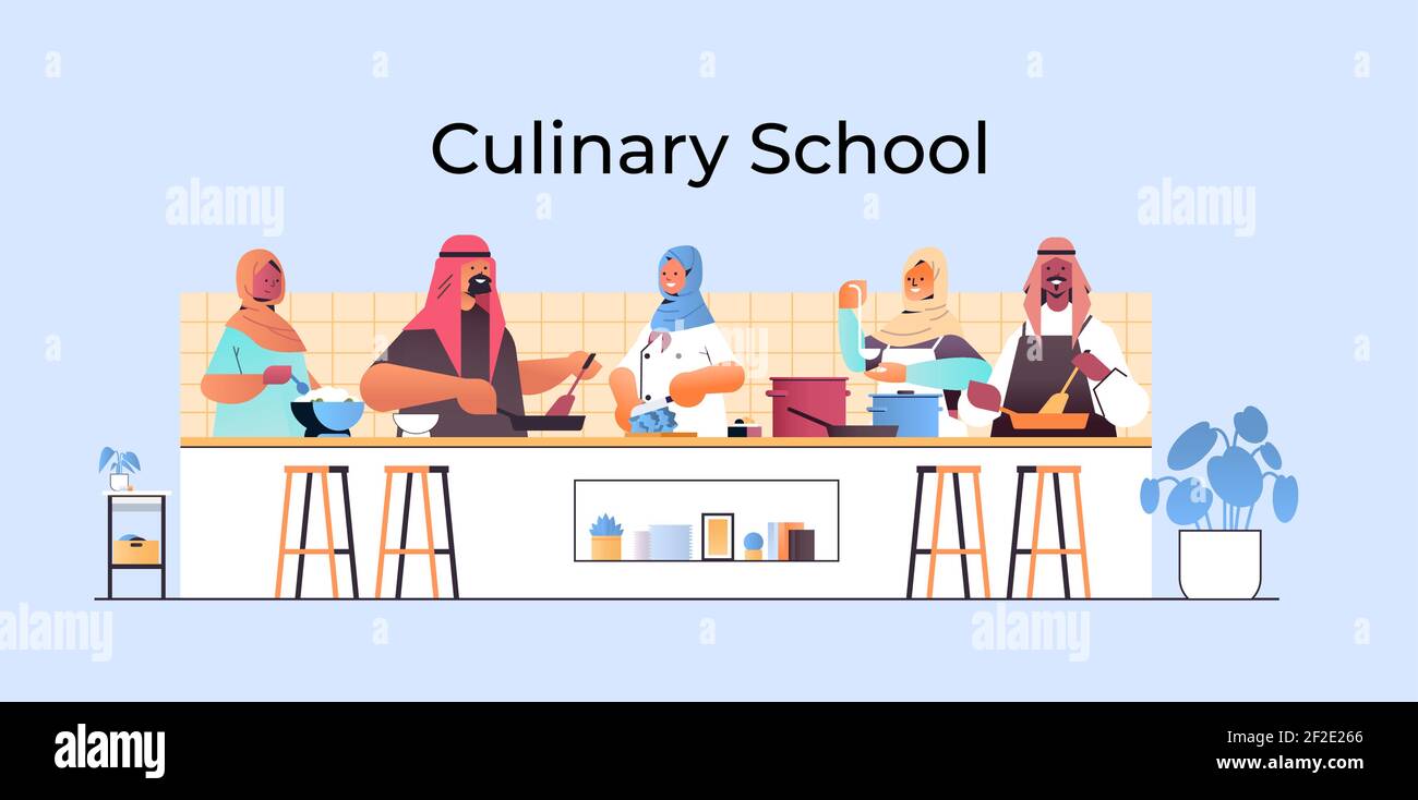 arabic chefs preparing dishes arab people cooking food culinary school ...