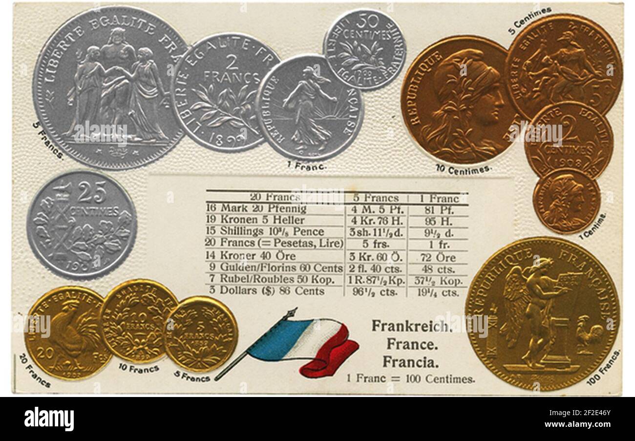 Early french coins hi-res stock photography and images - Alamy