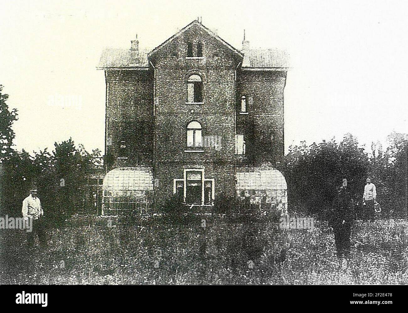 Postcard Villa Bethula Linne Stock Photo - Alamy