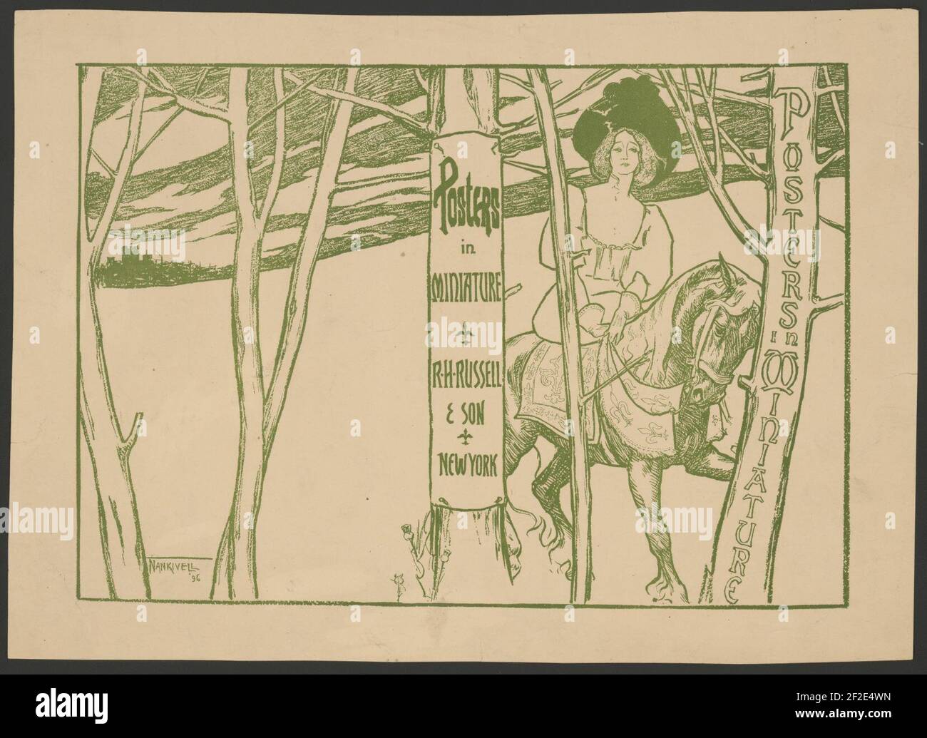 Posters in miniature hi-res stock photography and images - Alamy