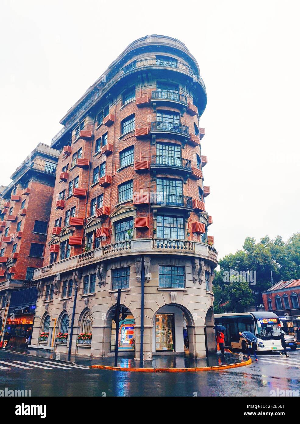 The Normandie Apartments are seen after a short-time renovation in ...