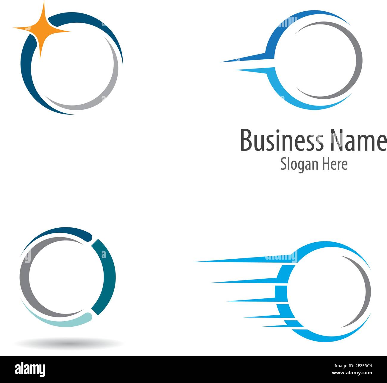 Circle logo template vector icon illustration Stock Vector Image & Art ...