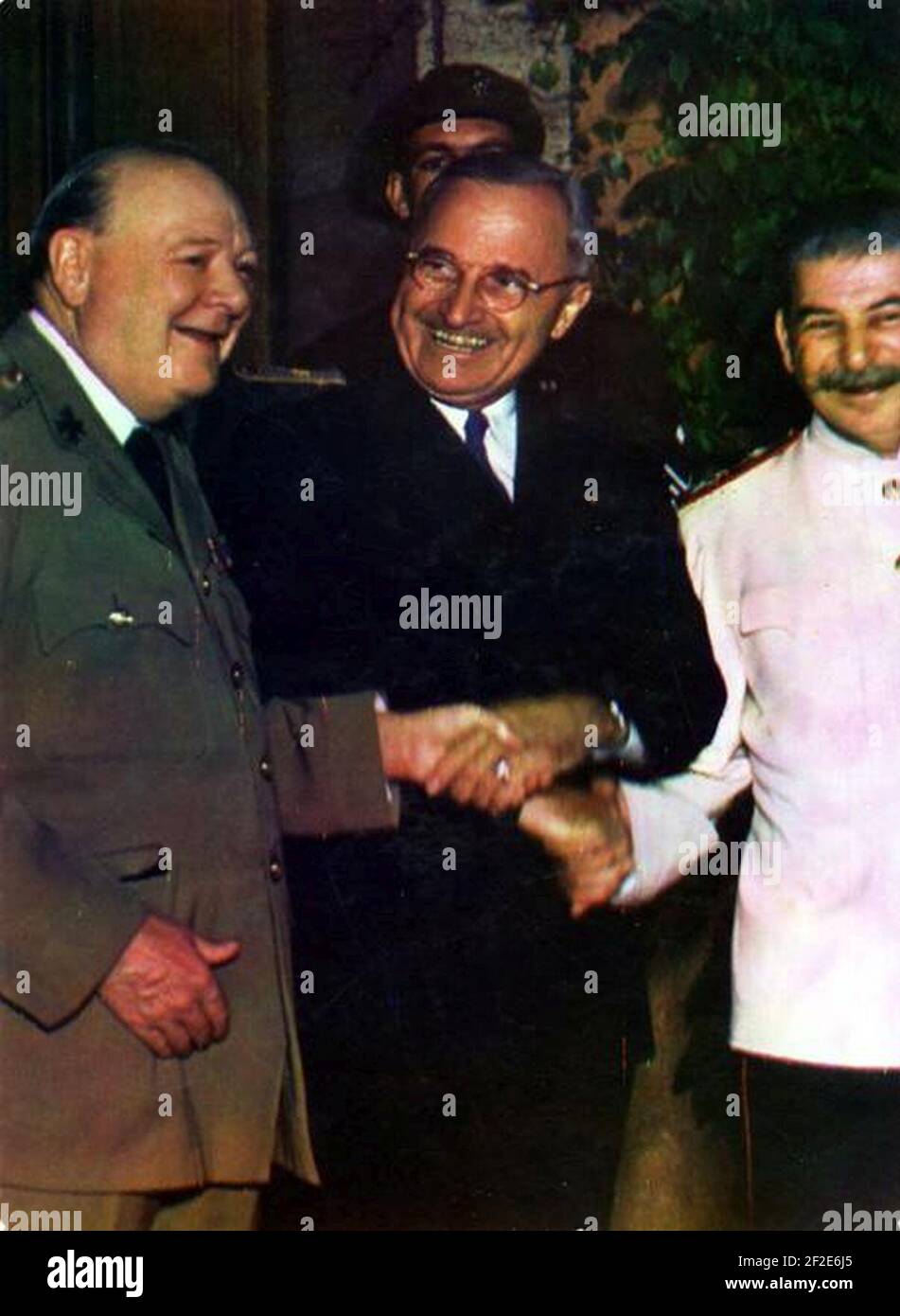 Potsdam conference 1945 hi-res stock photography and images - Alamy
