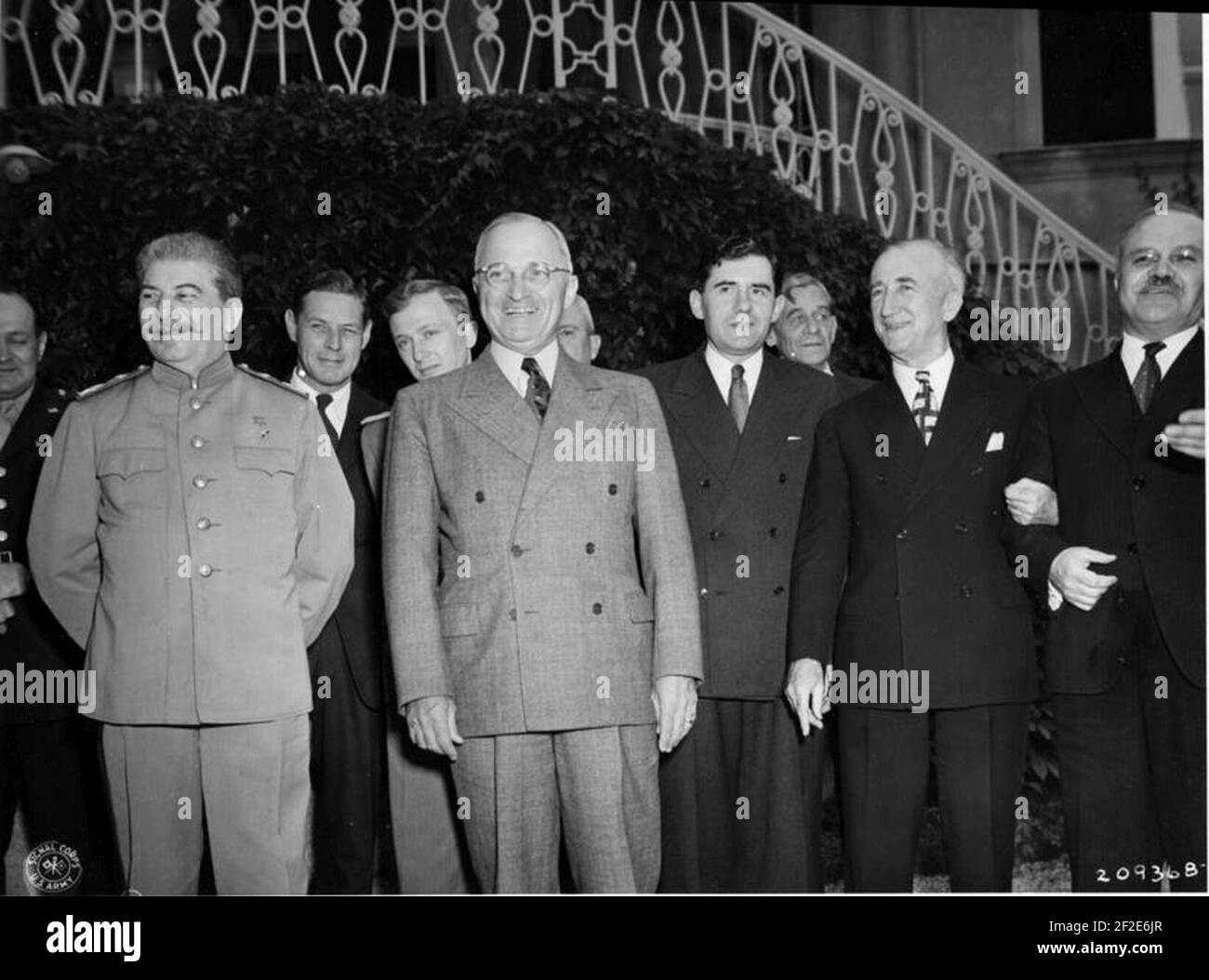 Potsdam conference 1945-4 Stock Photo - Alamy