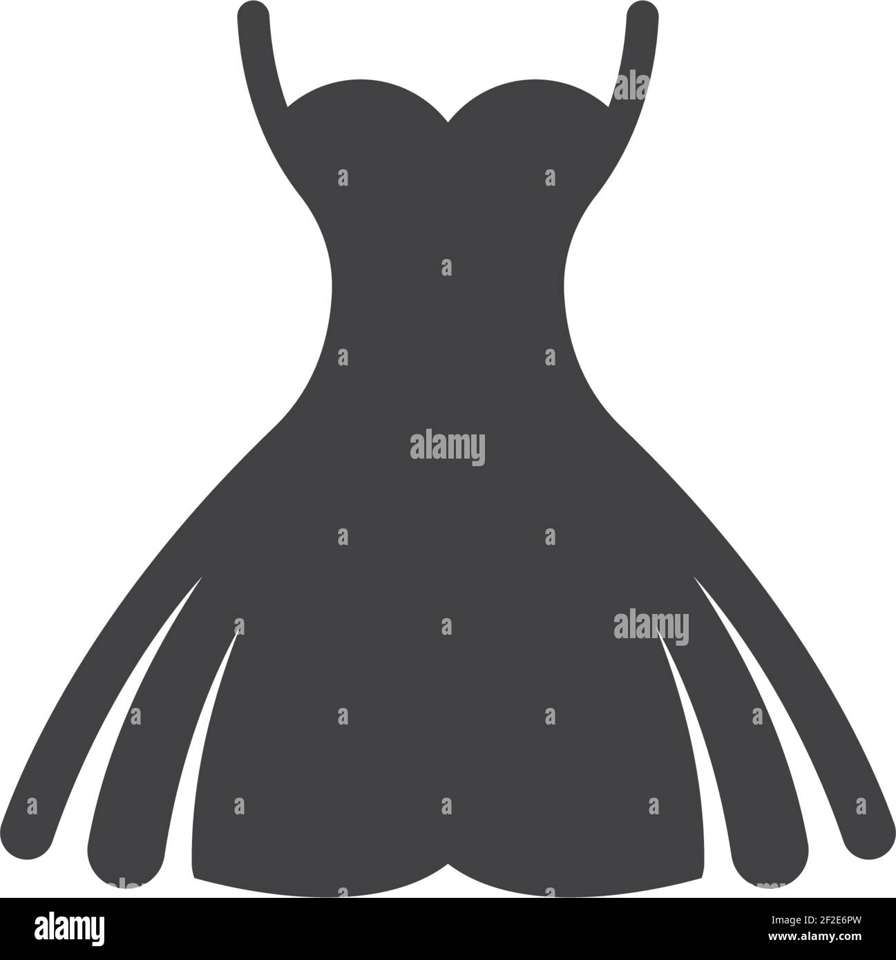 Dress logo vector icon illustration design Stock Vector Image & Art - Alamy