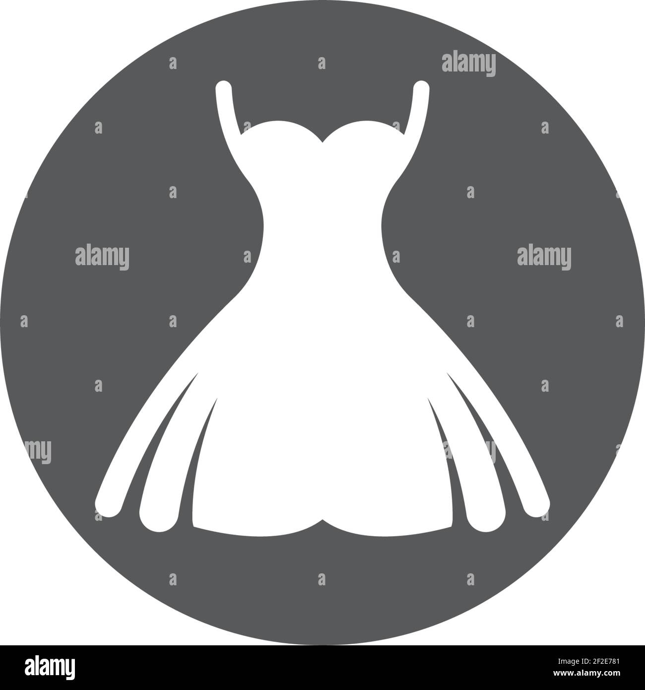 Dress vector icon illustration design Stock Vector Image & Art - Alamy
