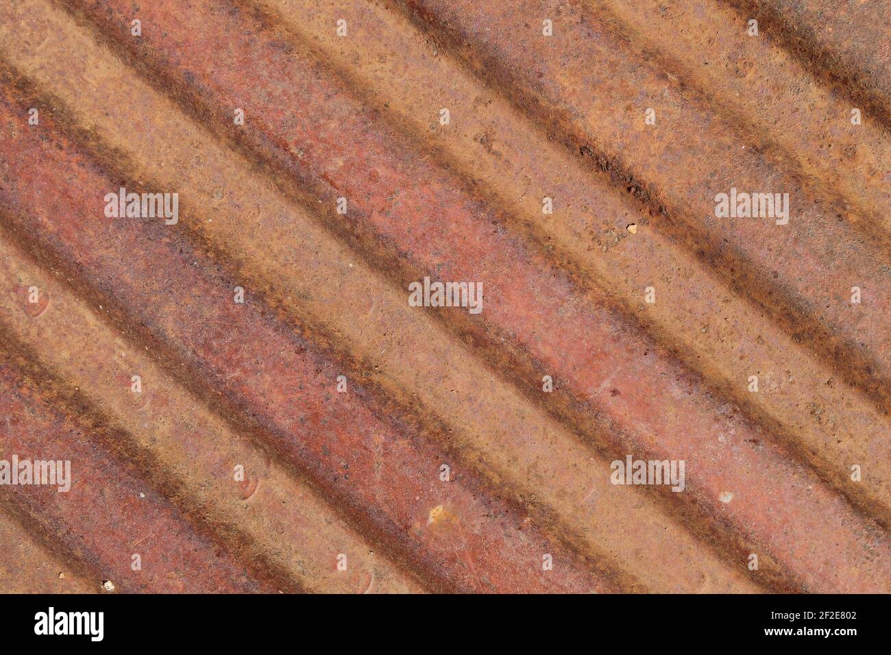 Rusty metal texture with curves. Corroded metal With bending lines ...