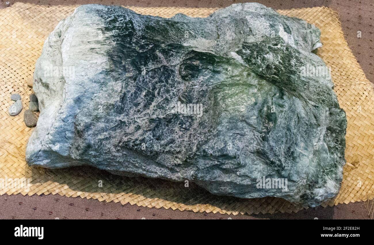 Pounamu boulder hi-res stock photography and images - Alamy