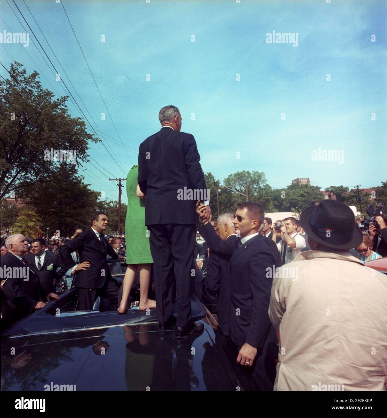 Poverty Tour LBJ Stock Photo - Alamy