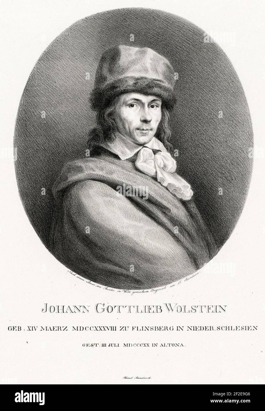 Johann Gottlieb Wolstein Stock Photo - Alamy