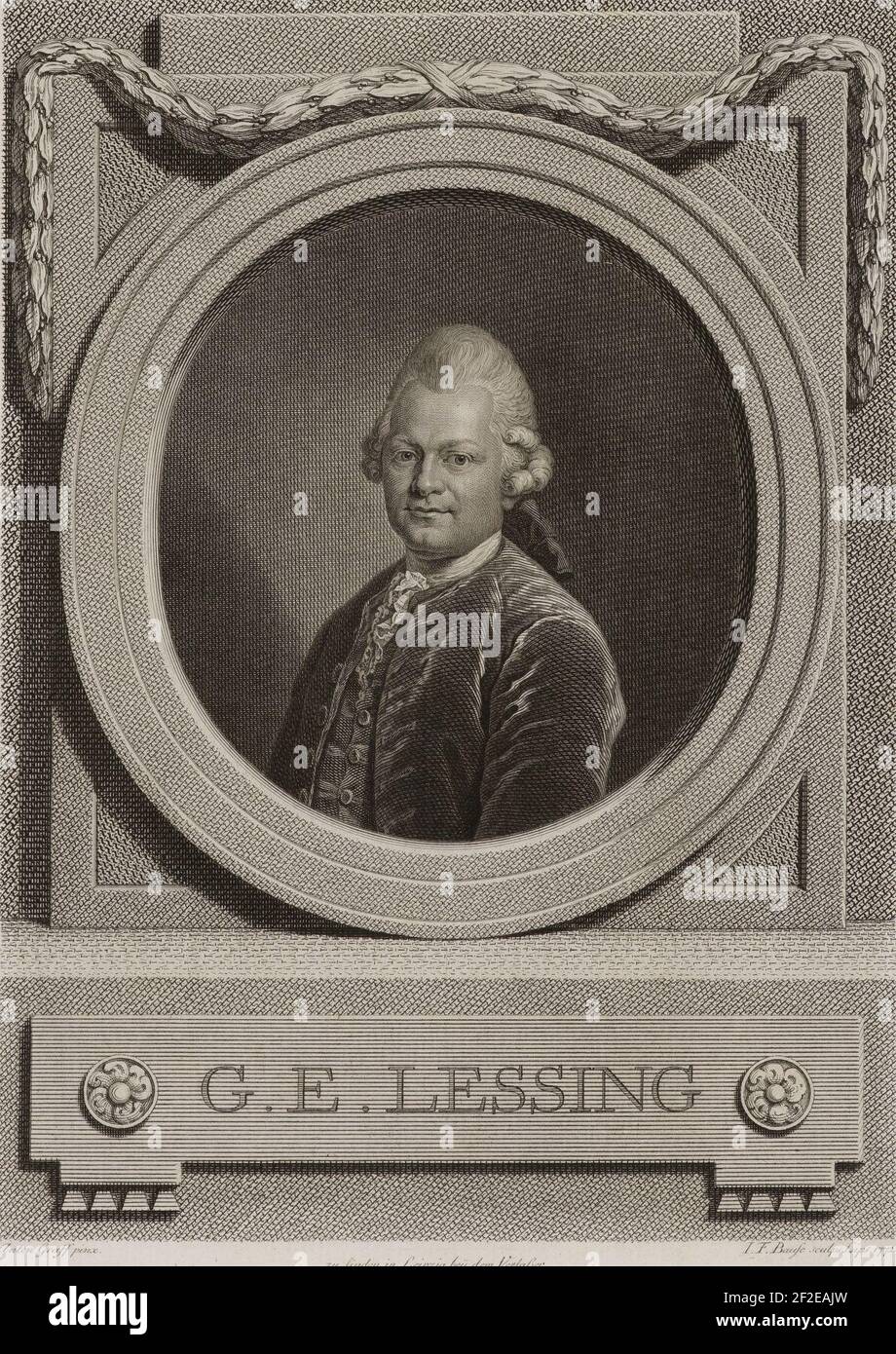 G. E. Lessing (1772 Stock Photo - Alamy