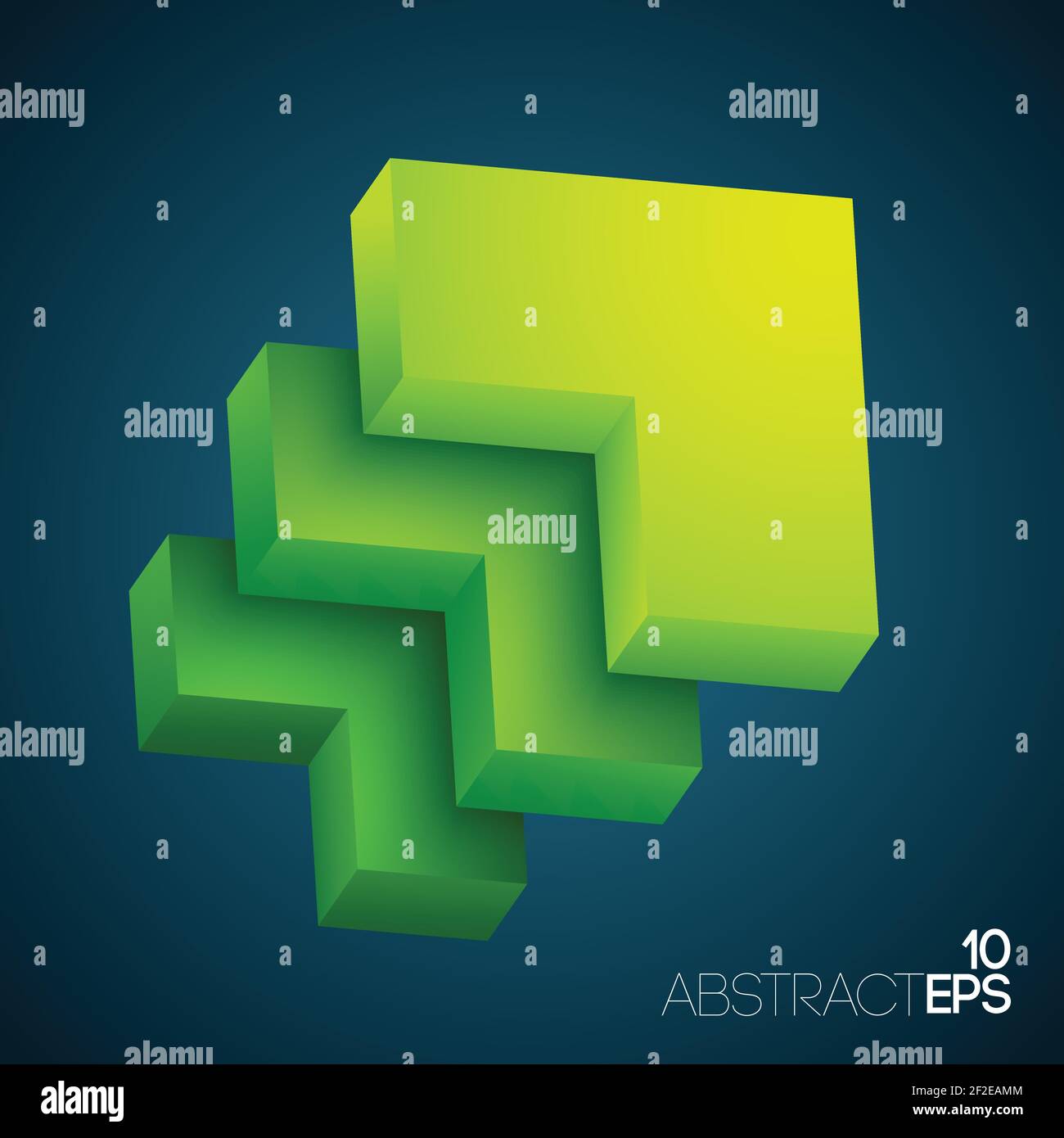 Abstract business concept with green light elements for web design ...