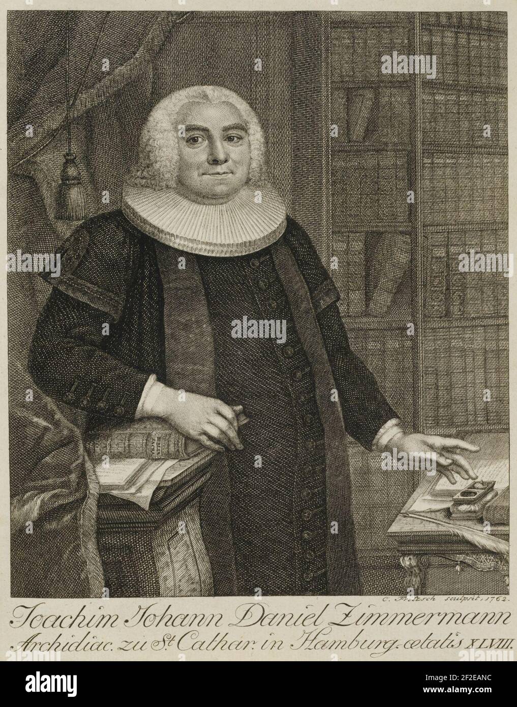 Joachim Johann Daniel Zimmermann (1762 Stock Photo - Alamy