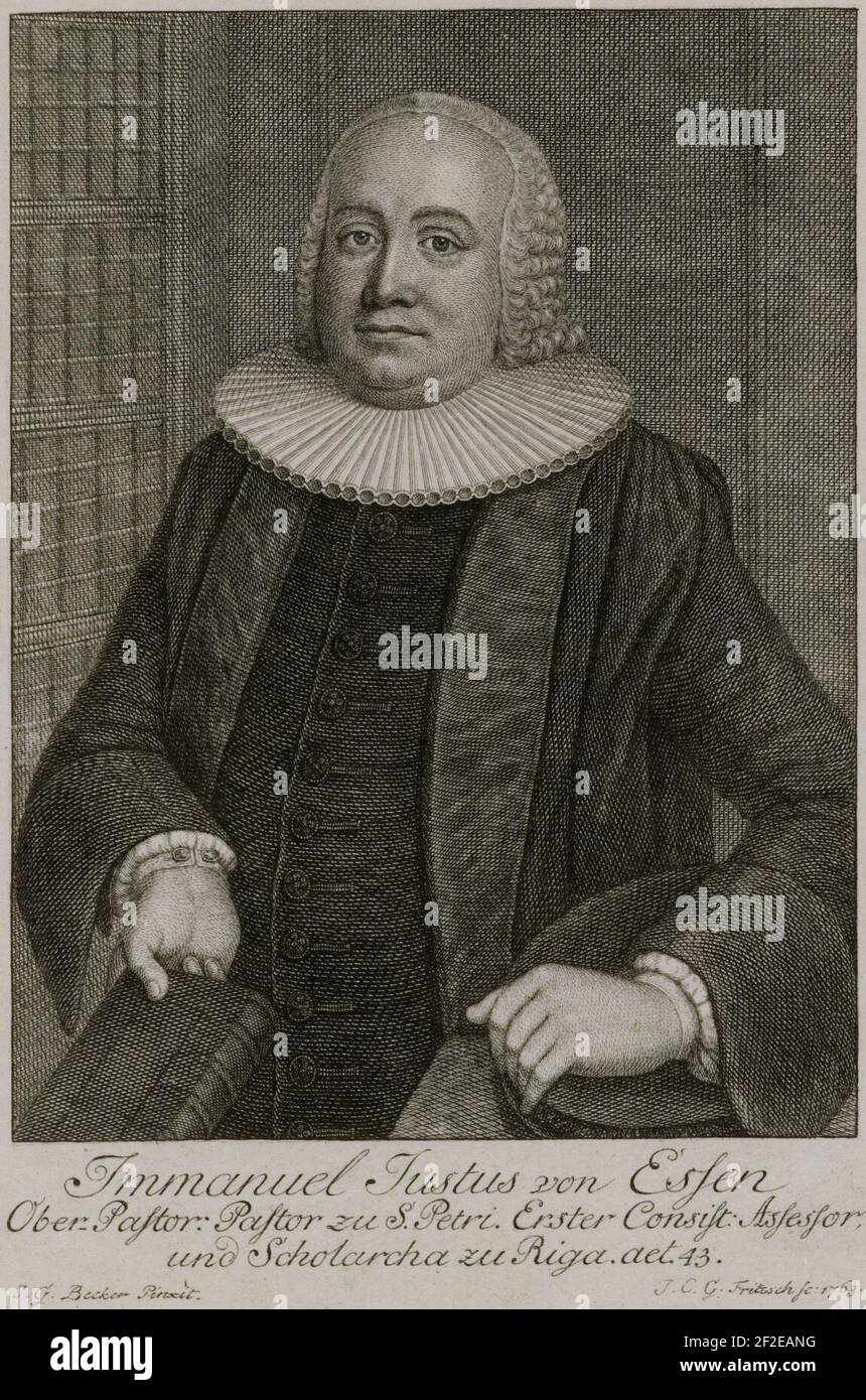 Immanuel Justus von Essen (1763 Stock Photo - Alamy
