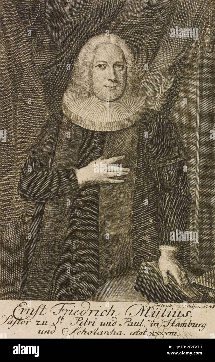 Ernst Friedrich Mylius (1755 Stock Photo - Alamy