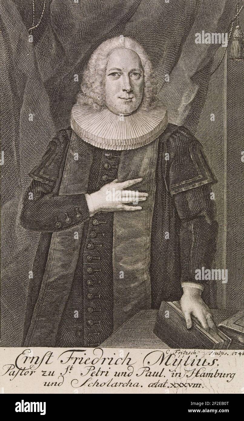Ernst Friedrich Mylius (1748 Stock Photo - Alamy