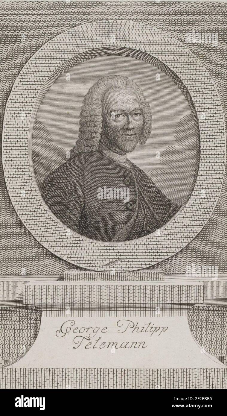 George Philipp Telemann Stock Photo - Alamy