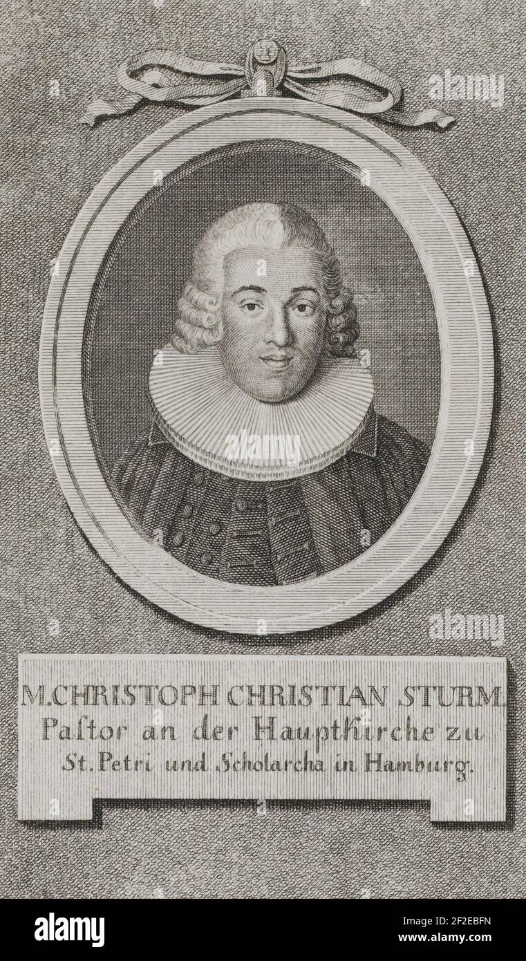 M. Christoph Christian Sturm Stock Photo - Alamy