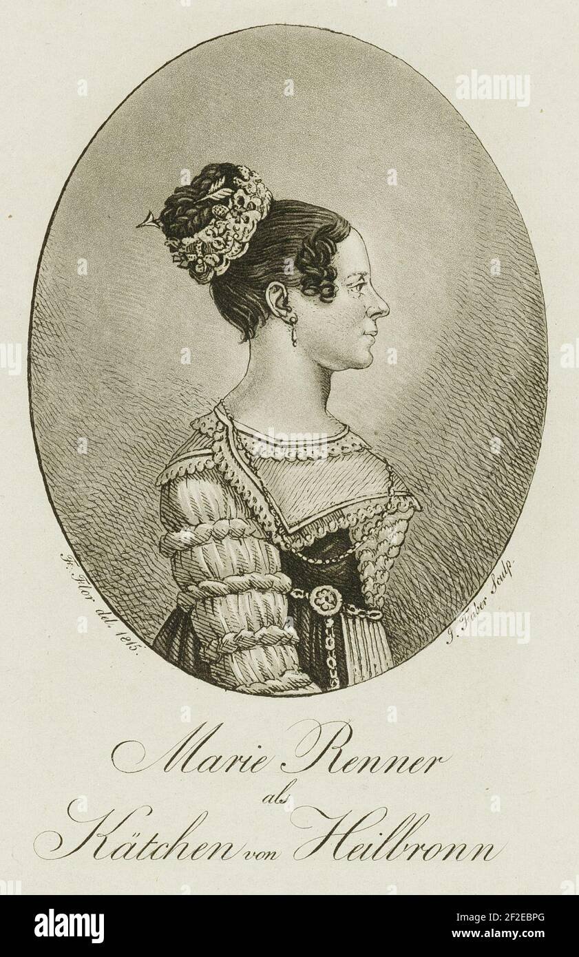 Marie Renner als Kätchen von Heilbronn Stock Photo - Alamy