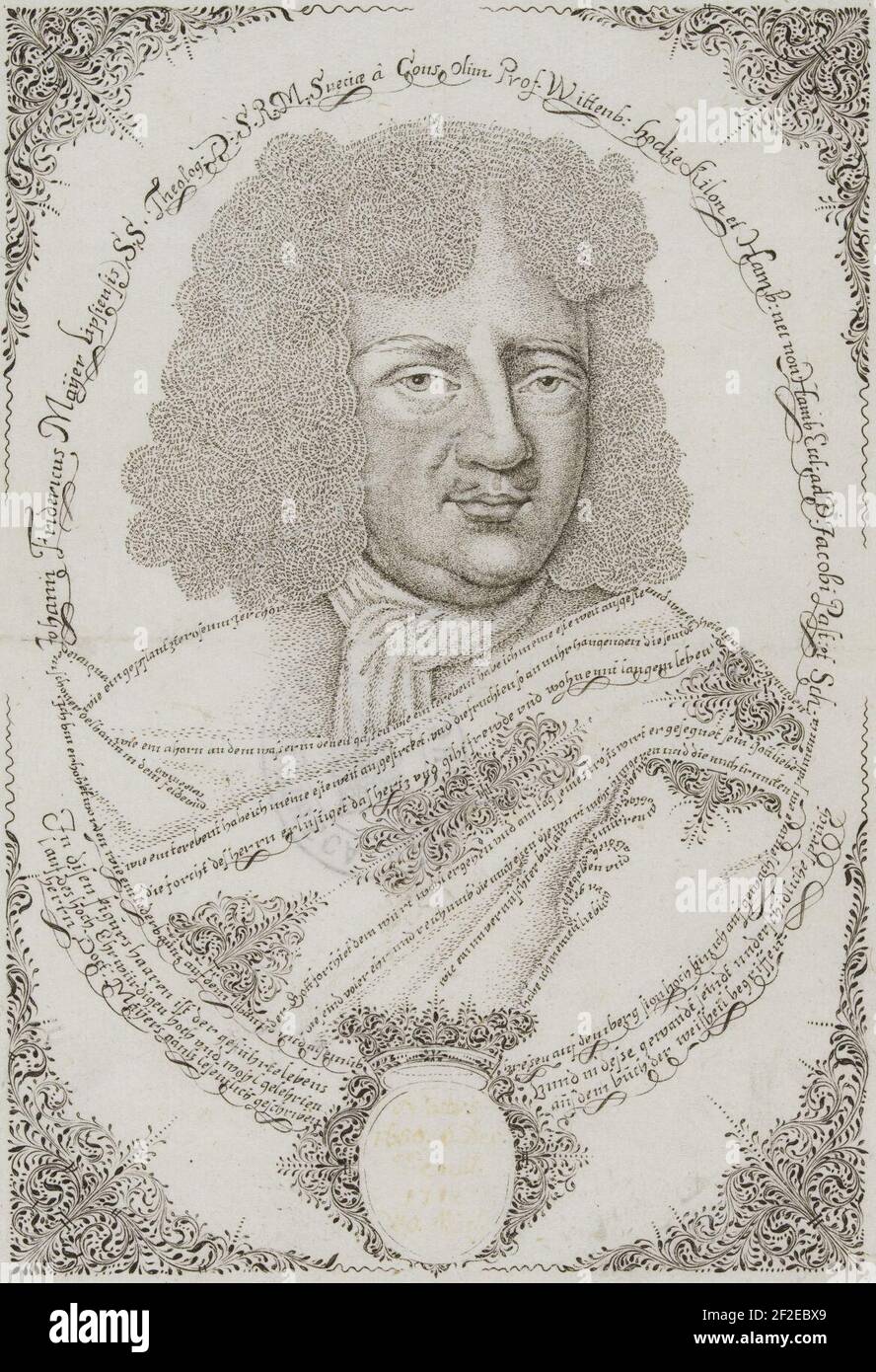 Bildnis von Johann Friedrich von Mayer Stock Photo - Alamy