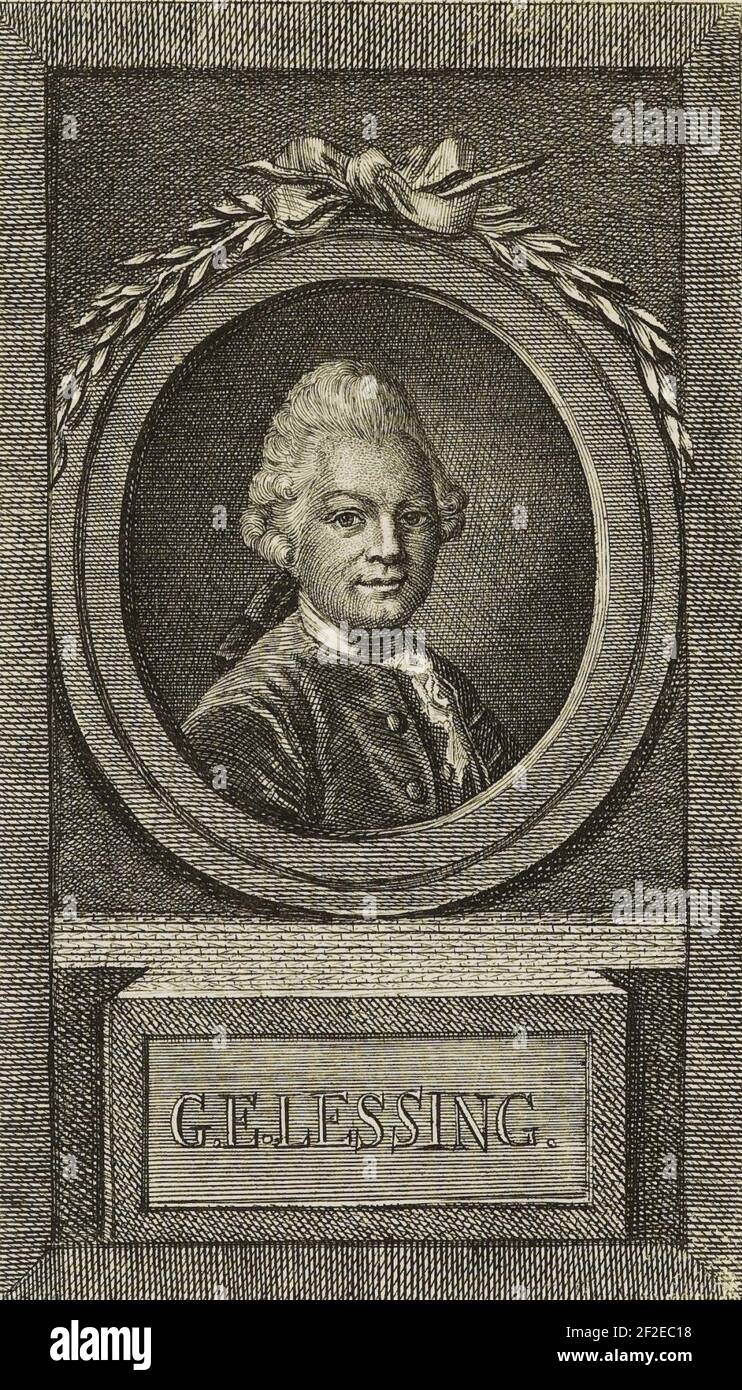 G. E. Lessing (1775 Stock Photo - Alamy