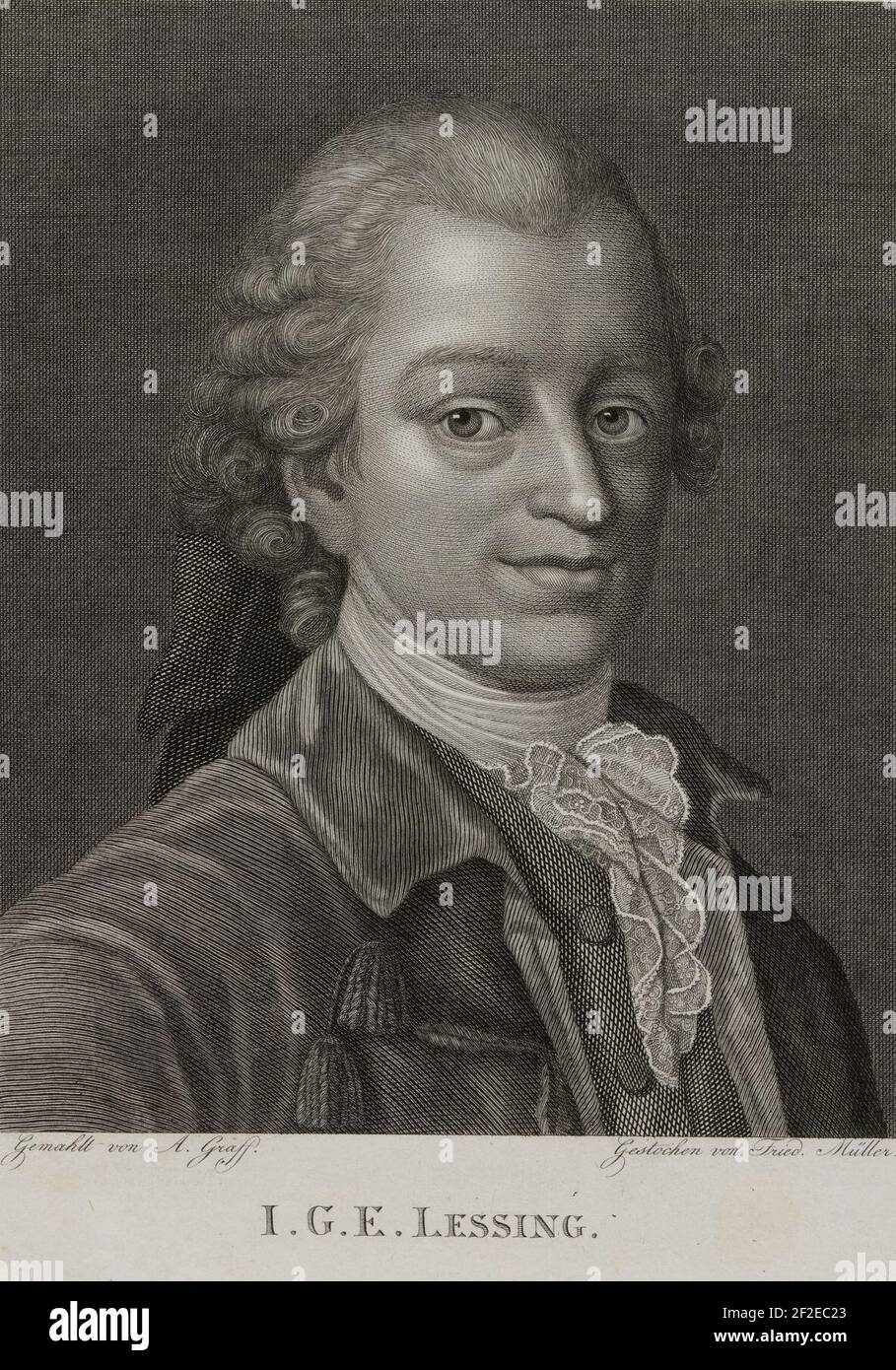I. G. E. Lessing (1823 Stock Photo - Alamy