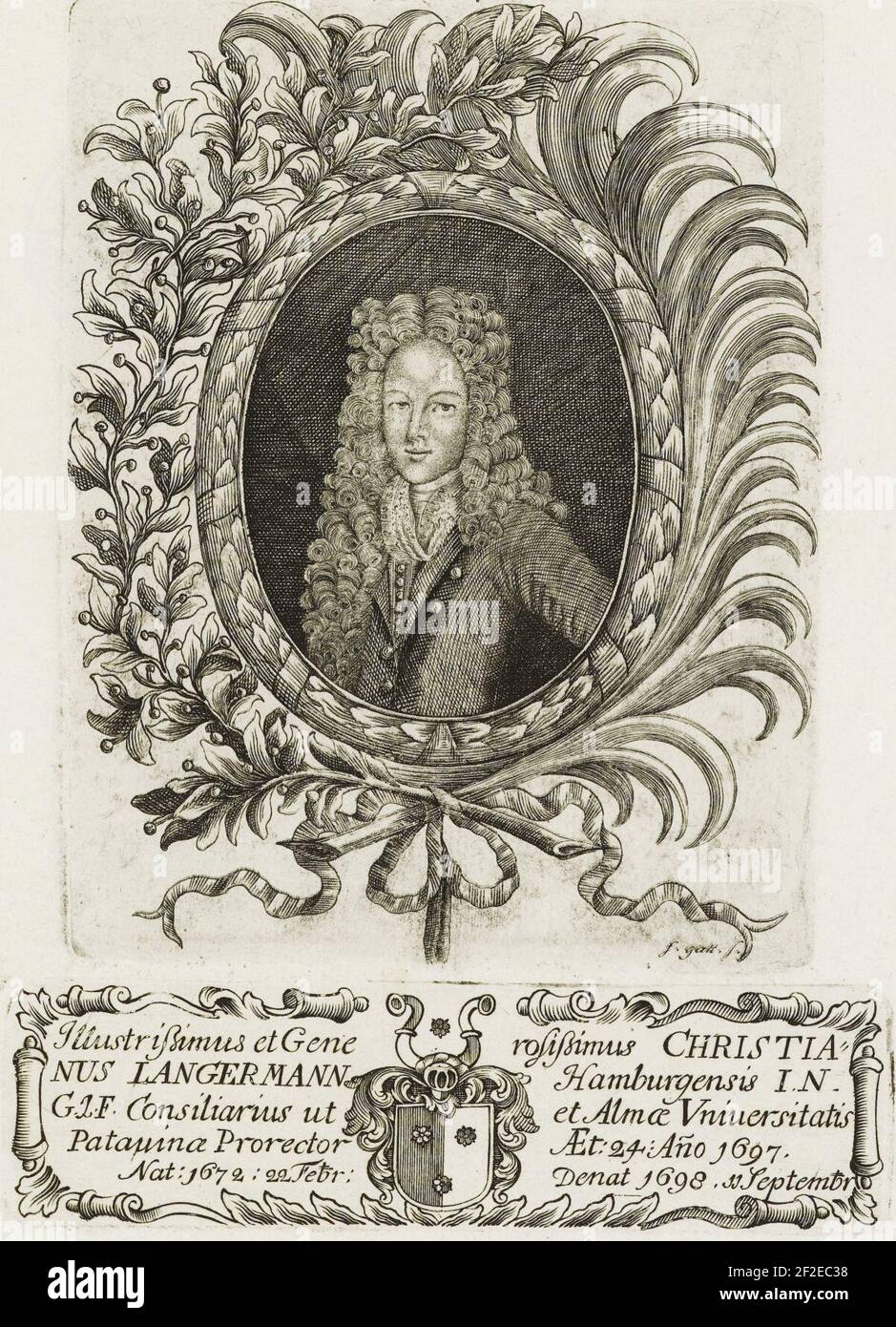 Bildnis von Christian Langermann Stock Photo - Alamy