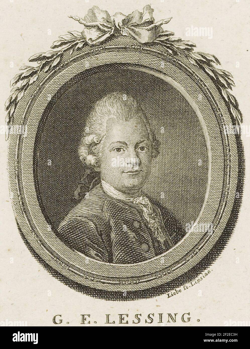 G. E. Lessing (1775 Stock Photo - Alamy