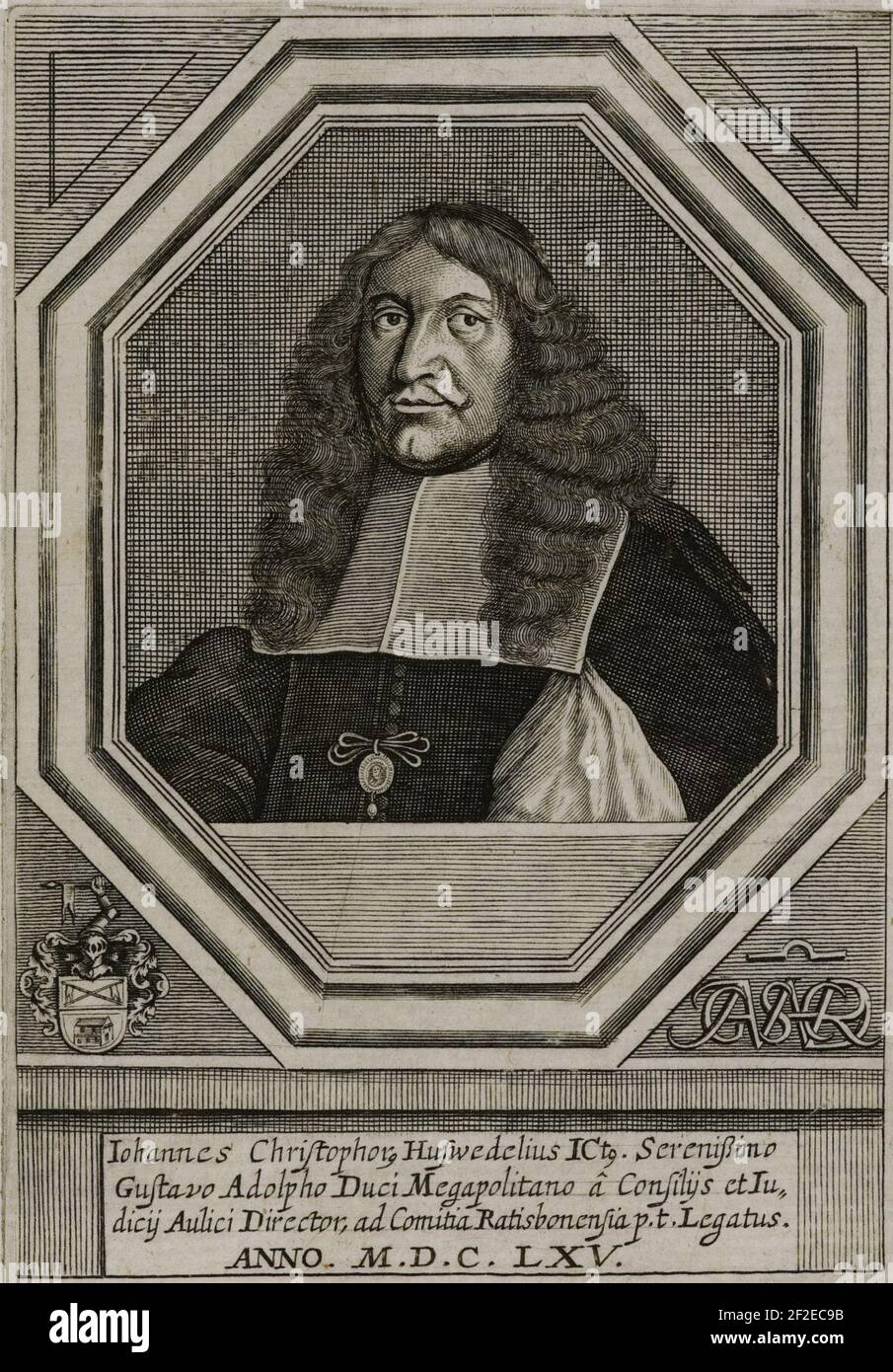 Iohannes Christophorus Huswedelius Stock Photo - Alamy