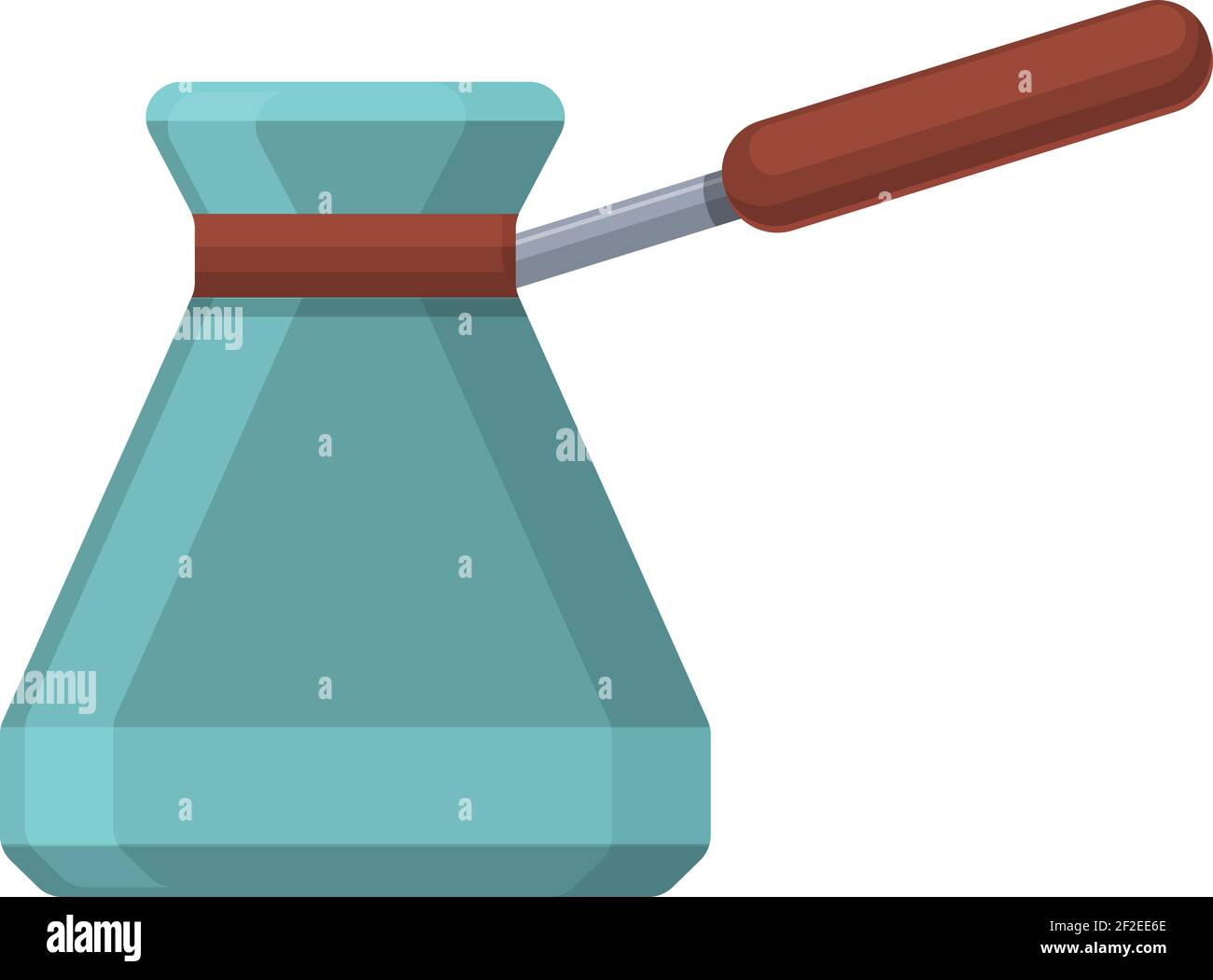 Coffee turka icon. Cartoon of coffee turka vector icon for web design ...