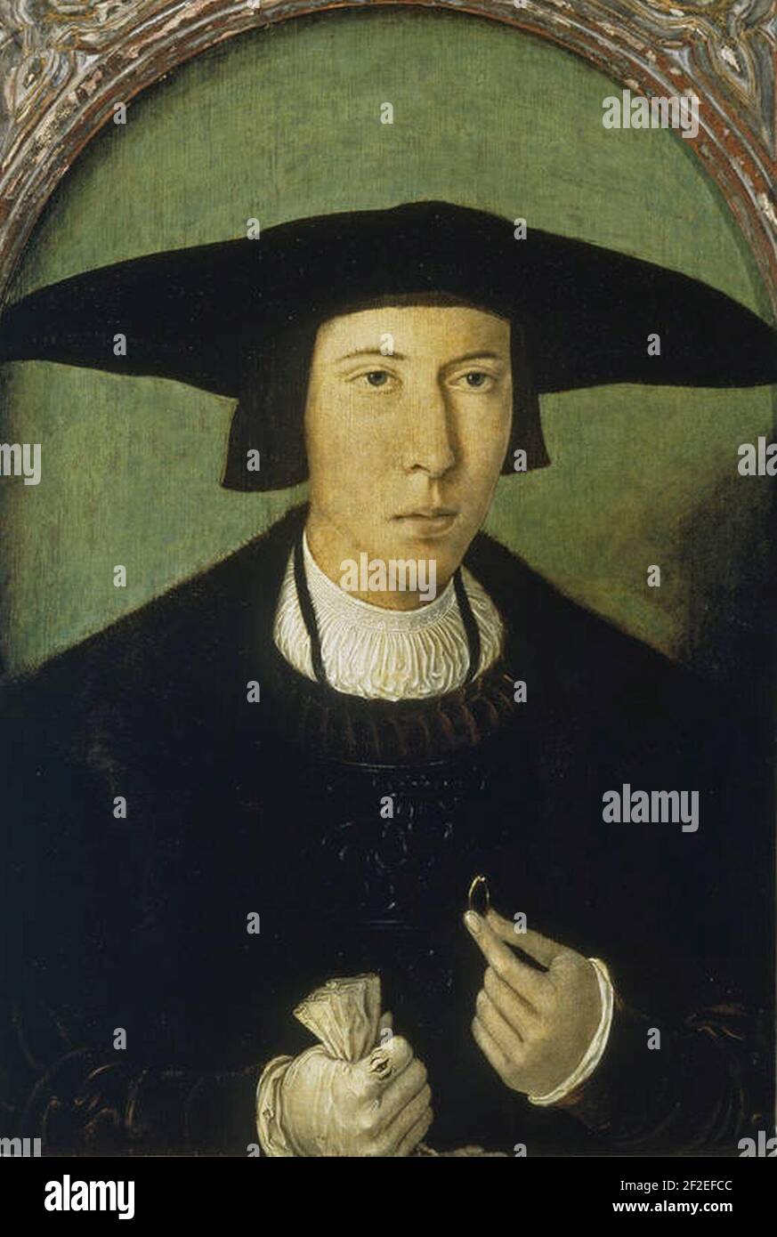 Prado portrait Mostaert Stock Photo - Alamy