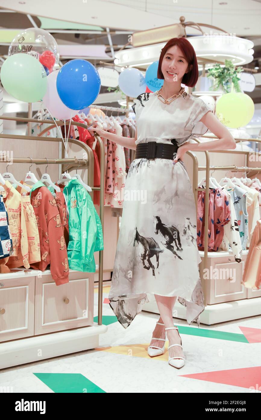 Taipei. 11th Mar, 2021. Emily So attends the opening ceremony of Jelly ...