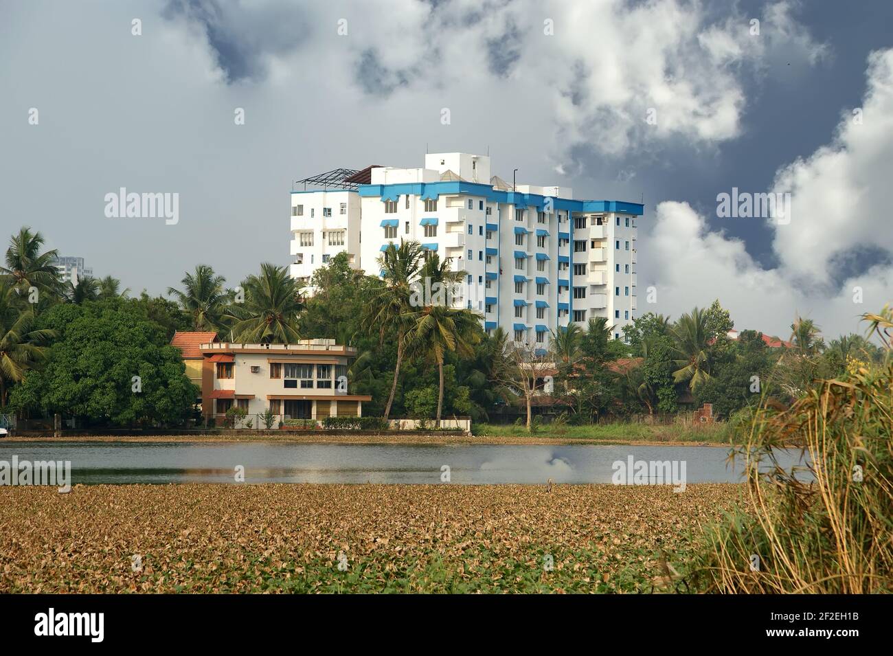 General view of the city, Cochin (kochi), Kerala, South India Stock ...