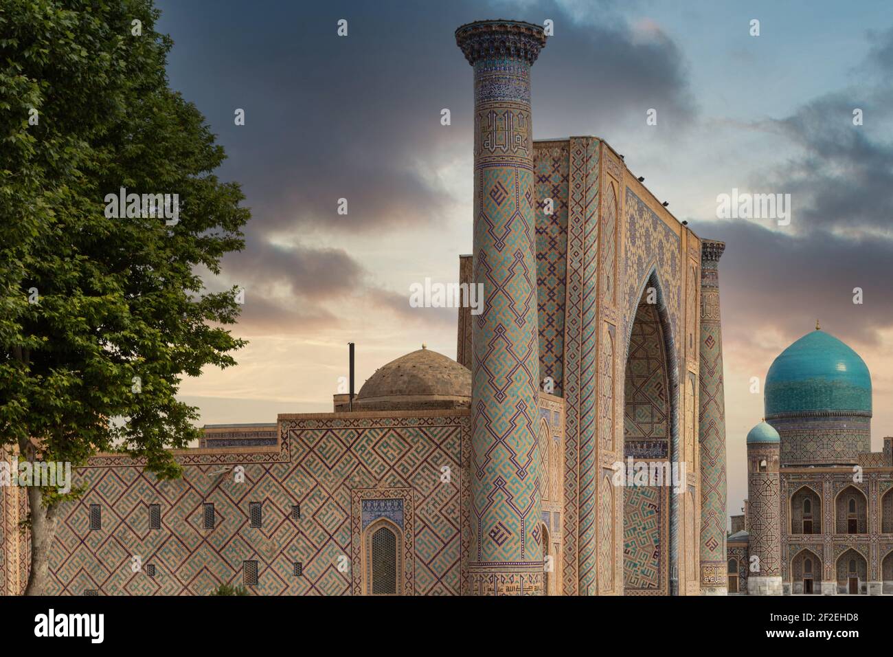 The Registan was the heart of the ancient city of Samarkand of the ...