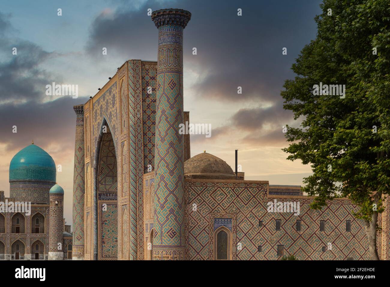 The Registan was the heart of the ancient city of Samarkand of the ...