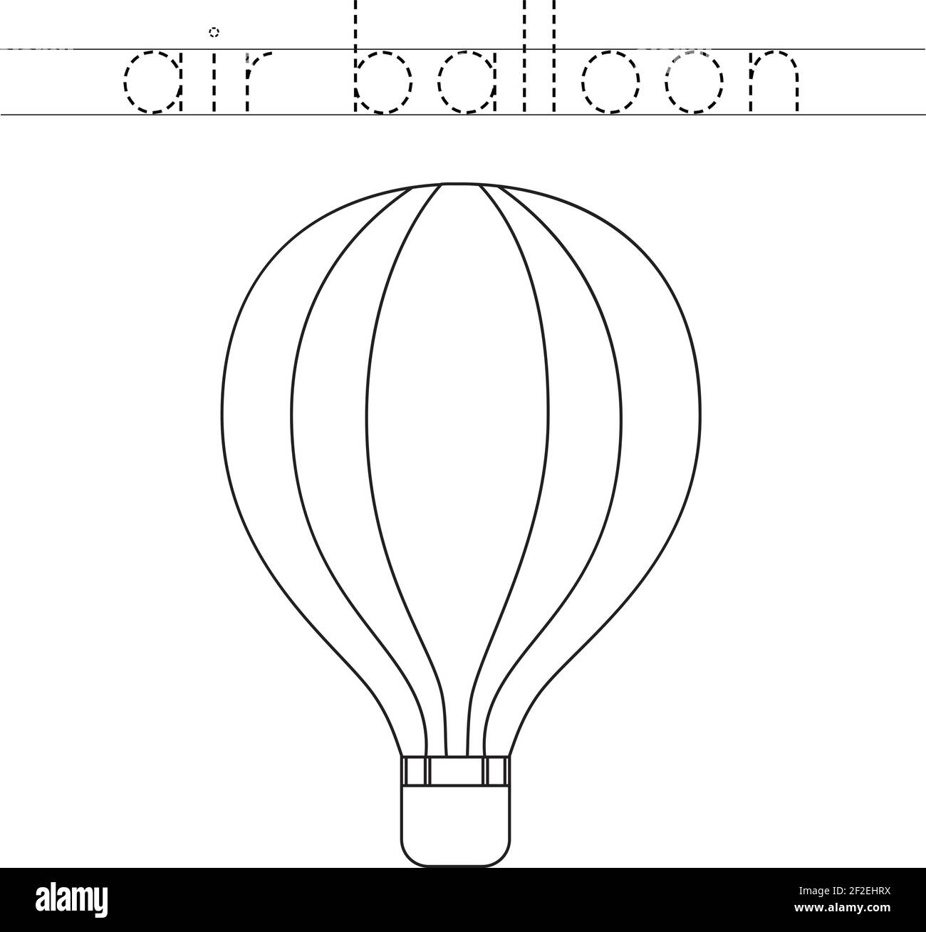 Cartoon illustration writing skills practice Cut Out Stock Images ...